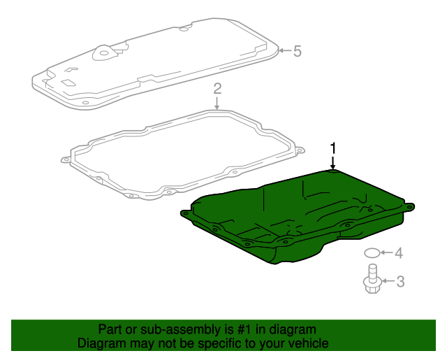 2016-2023 Toyota Tacoma Trans Pan 35106-04010 | Retail Performance Auto ...