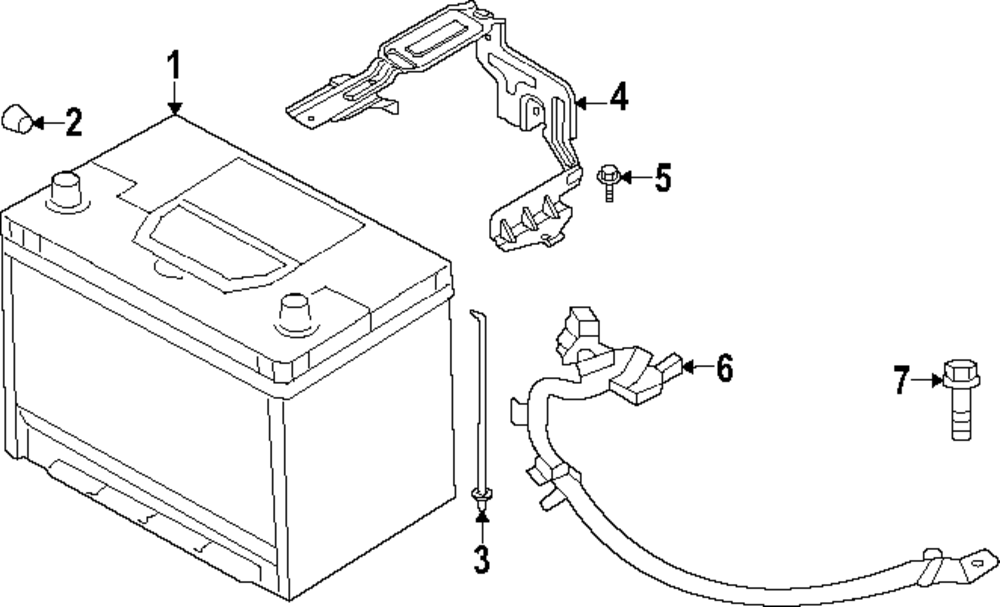 2023-2024 Genesis G90 Sensor Assembly Battery 37180-T4000 | QuirkParts
