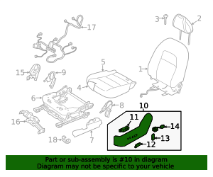 2019-2025 Nissan Altima Outer Cover 87380-6CA2A | Nissan Parts Central