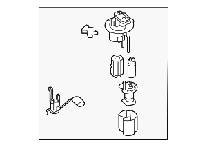 2015-2019 Hyundai Sonata Fuel Pump Assembly 31110-C2500 | OEM Parts Online