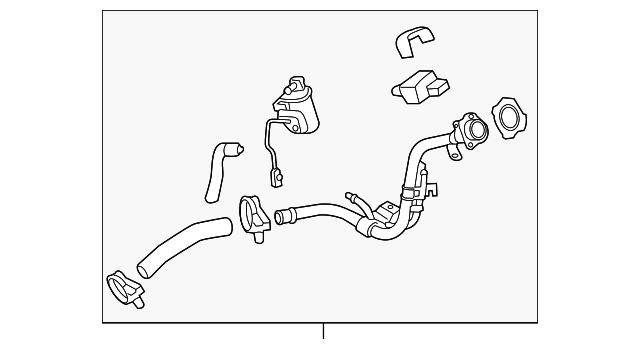 2015-2019 Hyundai Sonata Filler Neck 31030-C2500 | OEM Parts Online