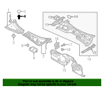 1999-2023 Mazda Splash Shield Screw 9CF6-00-516B | RealMazdaParts.com