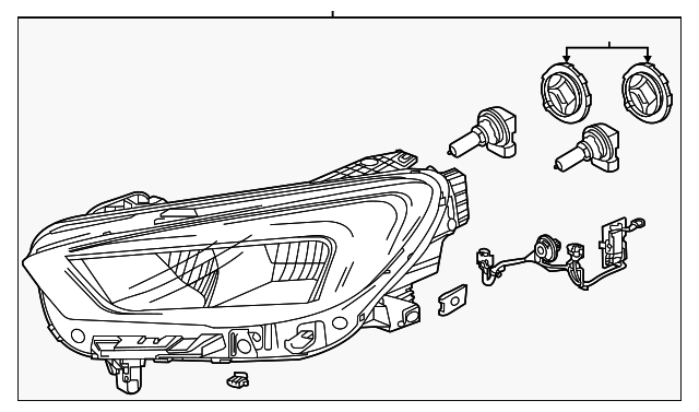 Headlamp 42848830 GM | GMPartsDirect.com