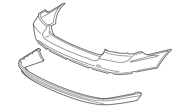 Genuine Bumper Cover for 2007-2014 Volvo S80 | Part# 39853740 | Over 30 ...