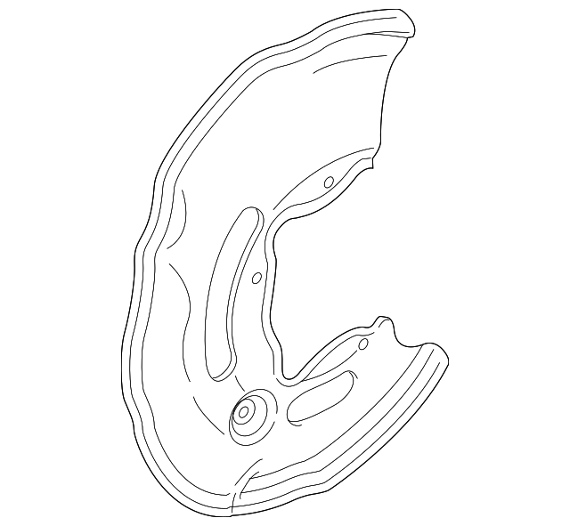 51755-J5050 - Splash Shield 2018-2021 Kia Stinger | Kia.Parts Store