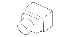 51117933177 - 2020-2021 BMW X6 Front Camera Plug (51-11-7-933-177 ...