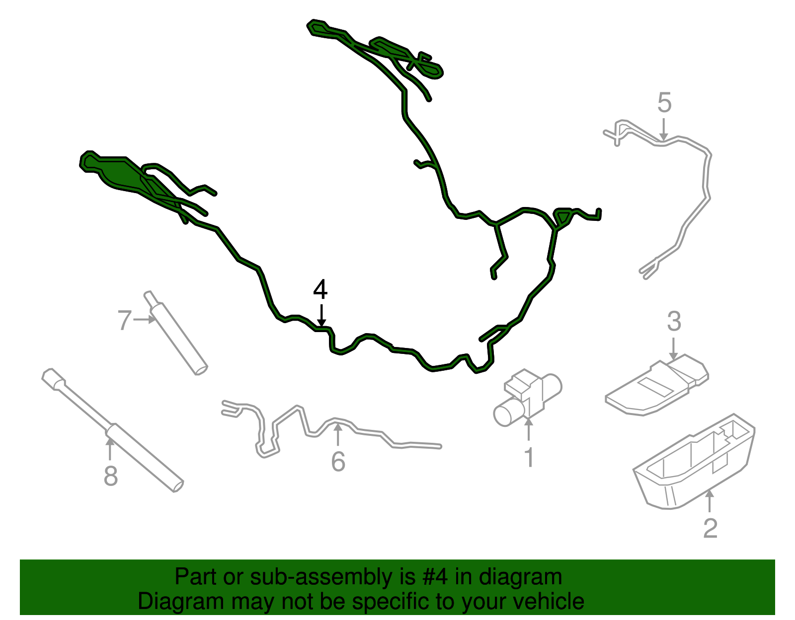 54377311084 - 2009-2016 BMW Z4 Pipe Kit (54-37-7-311-084) | BMW of ...