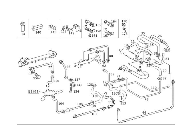 1994-2003 Mercedes-Benz Stop Plug 202-997-06-35 | Mercedes-Benz Parts