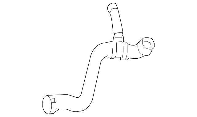 251-500-00-75 - Upper Hose 2006-2012 Mercedes-Benz R 350 | Mercedes ...