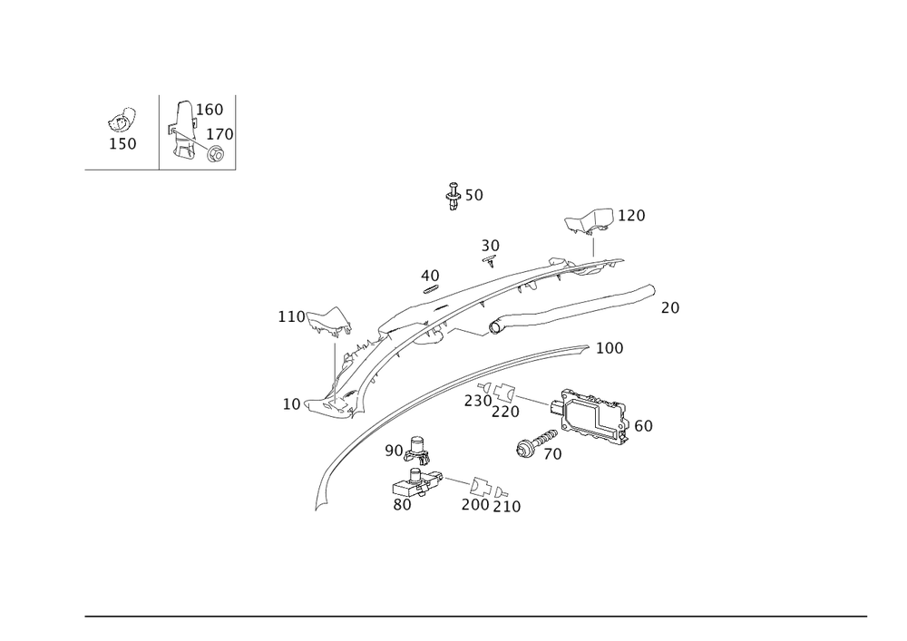 219-830-03-13 - Cover 2006-2011 Mercedes-Benz | Mercedes-Benz USA Parts