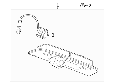 License Lamps for 2025 Cadillac XT4 | GMPartsDirect.com