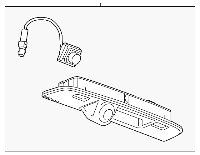 84570010 - Park Assist Camera 2019 Cadillac XT4 | GMPartsNow