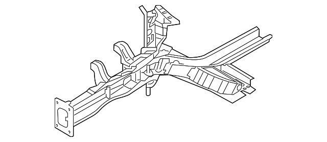 2019-2020 Hyundai Elantra Rail Assembly 64601-F3500 | OEM Parts Online