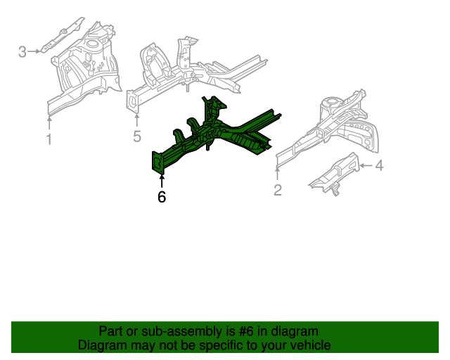 2019-2020 Hyundai Elantra Rail Assembly 64601-F3500 | OEM Parts Online