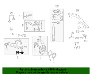 43345-69015 - Bushing - 1998-2007 Toyota Land Cruiser | Lithia Toyota Parts