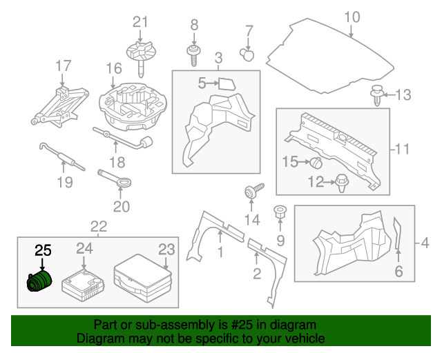2011-2016 Kia Optima Tire Sealant 52932 2Y000 | TascaParts.com
