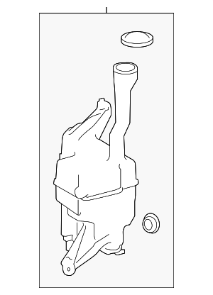 2012-2019 Toyota Washer Reservoir 85315-06220 | Toyota OEM Parts Online