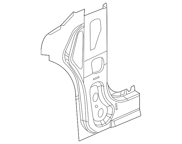 2003-2007 Saturn Ion Frame 22725755 | Auto Parts Express