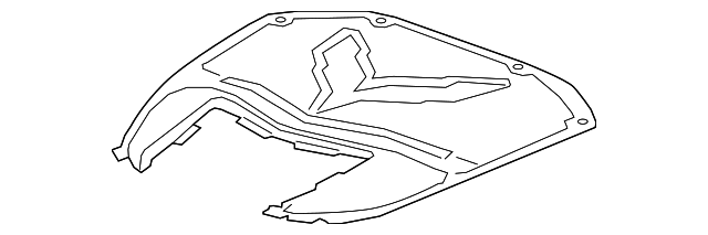 23397821 - Hood Insulator 2014-2019 Chevrolet Corvette ...