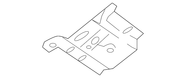 41007493992 - 2018-2021 BMW X3 Windshield Header Reinforced Plate (41 ...