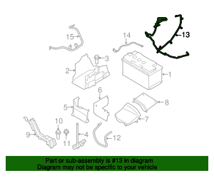 2009-2016 Volvo Positive Cable 31296629 | OEM Parts Online