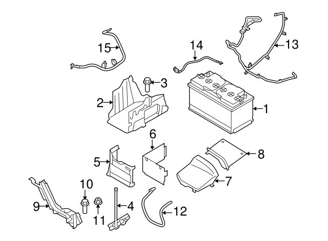 31343115 - Negative Cable - 2015-2017 Volvo | Volvo OEM Parts Direct
