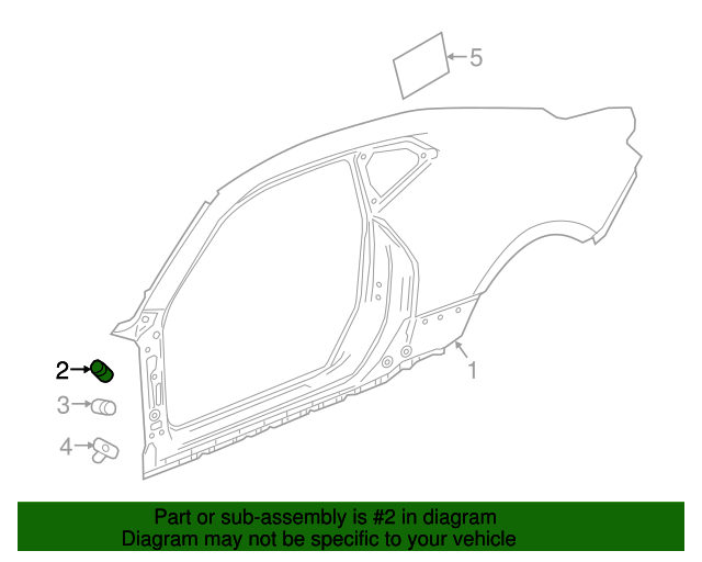 22982760 GM Front Fender Upper Bracket | GM Parts Store