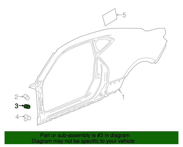 2013-2023 GM Uniside Assembly Upper Bracket 84027303 GM | GMPartsDirect.com