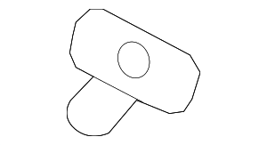 2016-2024 GM Body Side Front Fender Rear Intermediate Bracket 22987055 ...