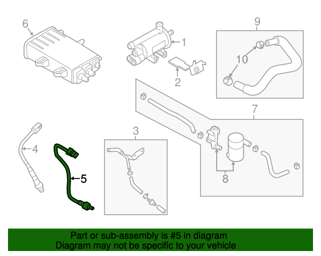39210-2G650 - Oxygen Sensor 2011-2016 Kia Sportage | Kia.Parts Store