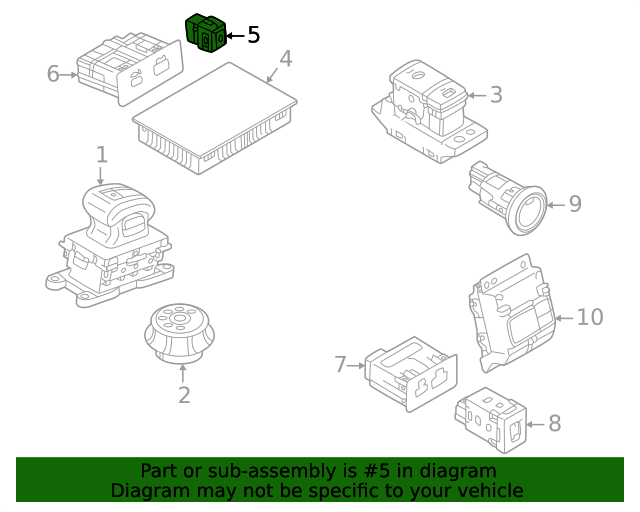 2022-2024 Mitsubishi Outlander Indicator 8638A321 | Mitsubishi Parts ...