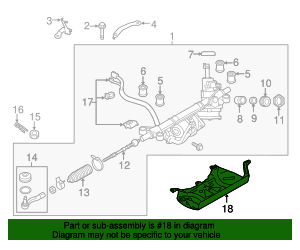 2015-2019 Subaru Lower Cover 34158AL02A | Subaru Parts Store
