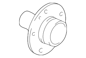 Genuine BMW 33-41-1-093-371 | Wheel Hub | FREE Shipping on Most Orders ...