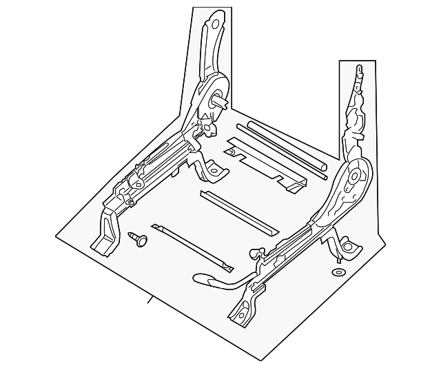 87400-ZH00A - Seat Adjust Assembly - 2007-2015 Nissan Titan | Conicelli ...