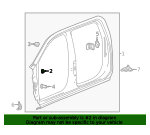 2019-2025 GM Body Side Front Fender Rear Upper Bracket 22987056 GM ...