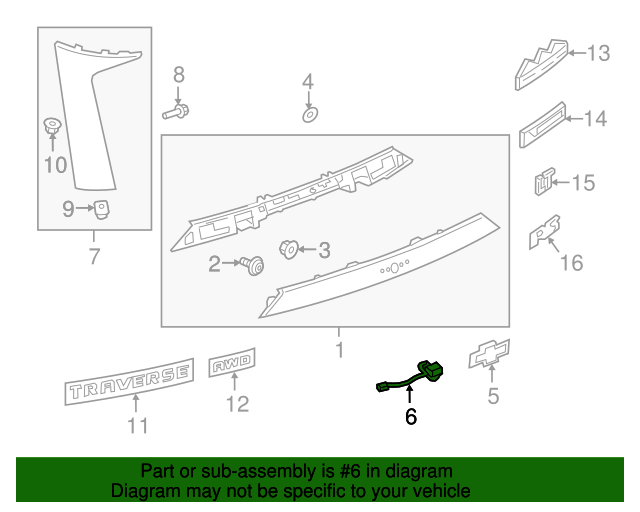 2020-2024 GM Rearview Driver Information Camera 84884485 | QuirkParts