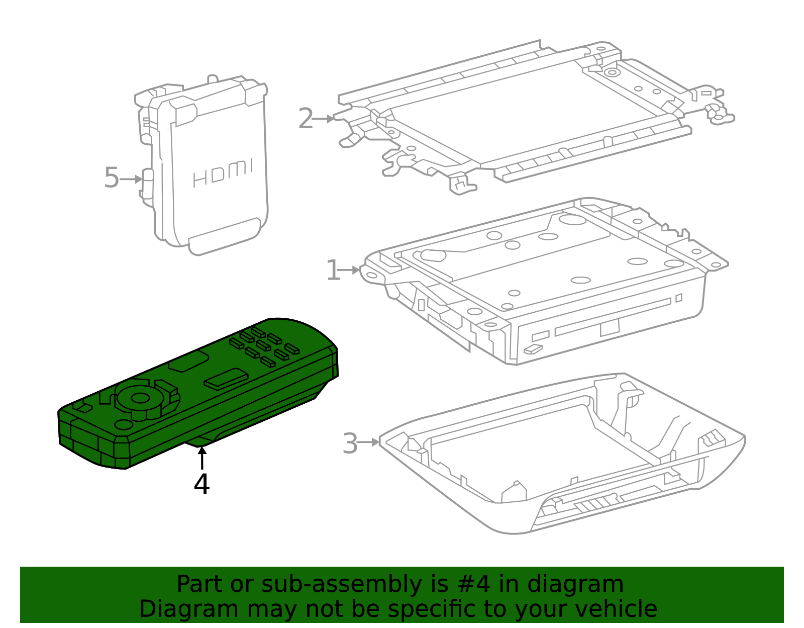 2021-2024 Toyota Sienna 2021-2024 Toyota Sienna - Remote Control 86170 ...