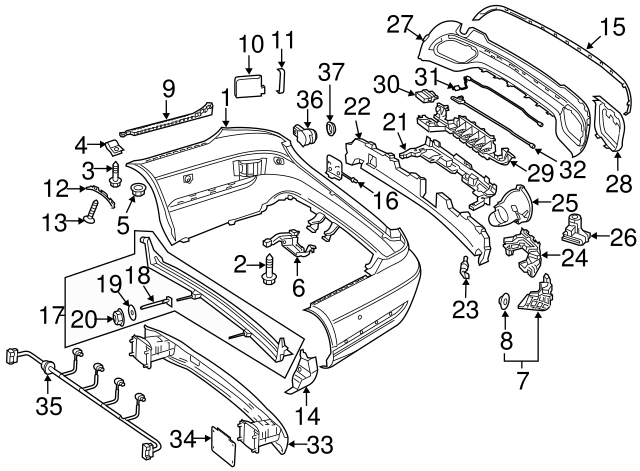 Genuine Support Bracket for 2014-2016 Mercedes-Benz | Part# 212-885-36 ...