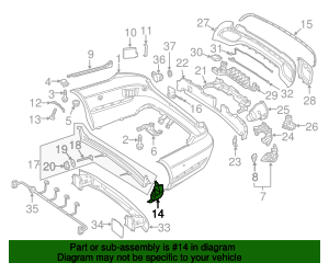 212-885-19-16 - Bumper Cover Reinforcement 2014-2016 Mercedes-Benz ...