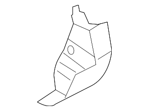 212-885-20-16 - Bumper Cover Reinforcement 2014-2016 Mercedes-Benz ...