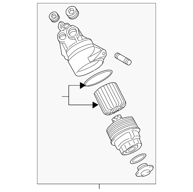 2014-2024 Lexus Filter Assembly 15609-31051 | OEM Parts Online