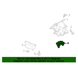 2021-2023 GM Passenger Side Engine Mount Engine Side Bracket 84894712 ...