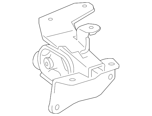 12372-0T060 - Engine Mount (Left) - 2009-2016 Toyota | OEM Genuine ...