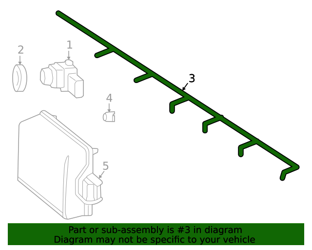 253-540-46-18 - Wire Harness 2020-2022 Mercedes-Benz | Mercedes-Benz ...