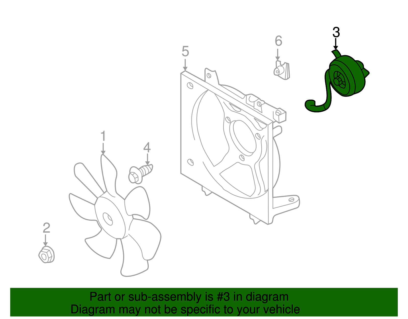 45131FE030 - Motor 2002-2007 Subaru | Subaru Factory Parts Online