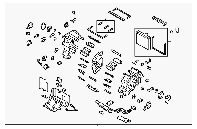 97205-J6100 - AC & Heater Assembly 2019 Kia K900 | Kia.Parts Store
