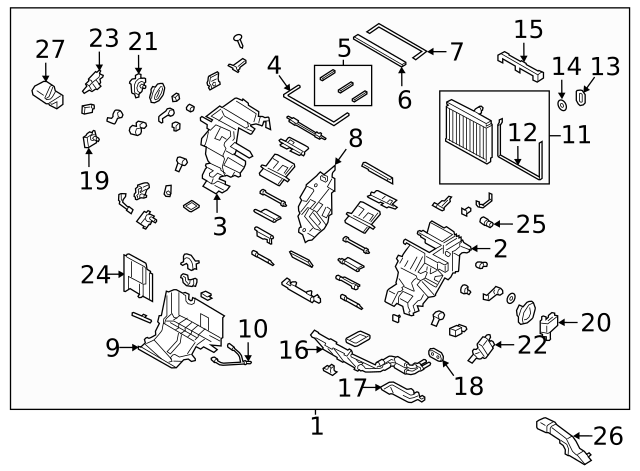 2019-2020 Kia K900 Door Actuator 97154-D2000 | KIA Parts Zone