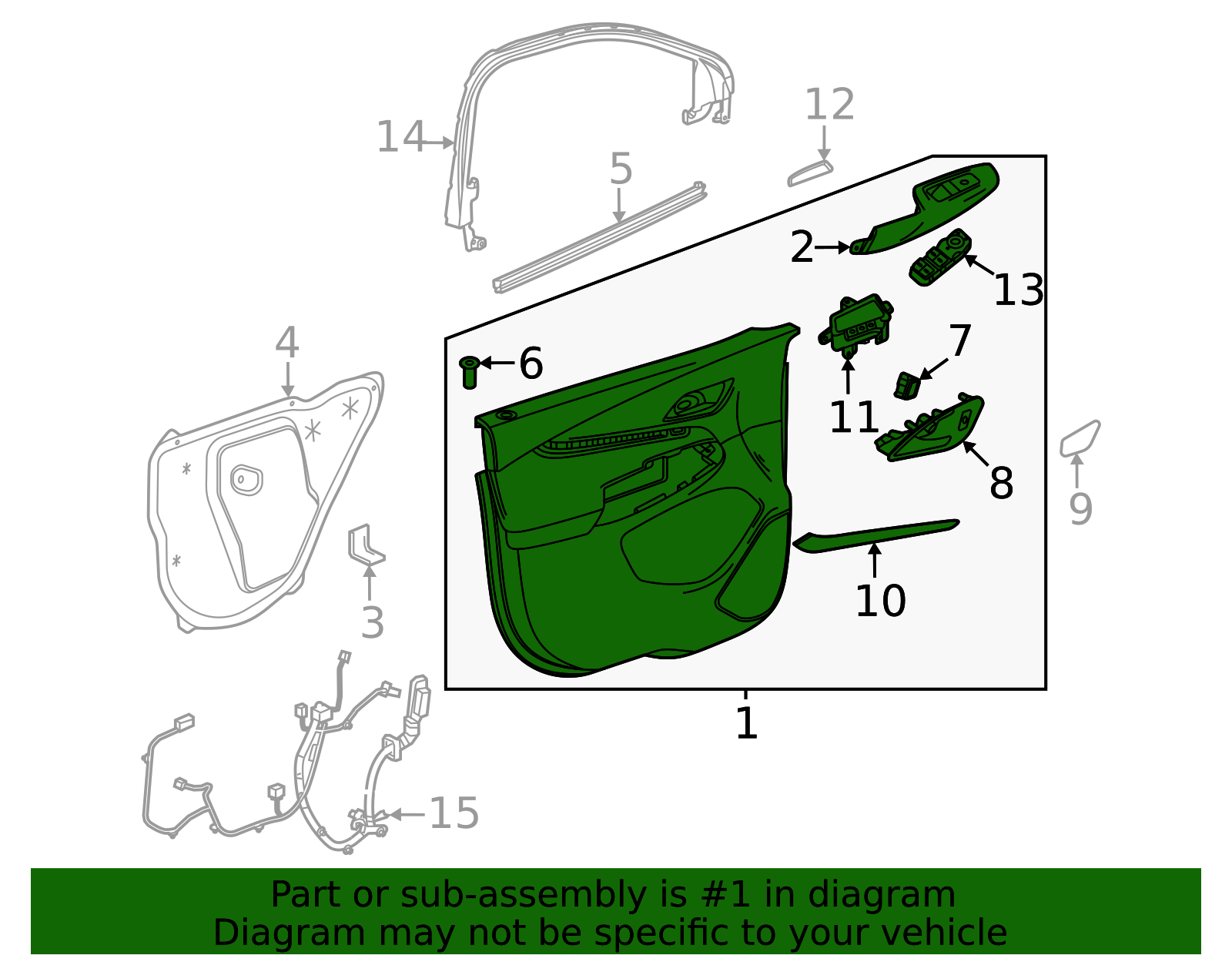 42822405 - F Trim 2022-2023 Chevrolet Bolt EUV | Gateway Buick GMC Parts