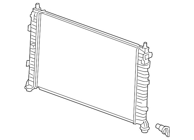 2021-2024 GM Engine Radiator 85575817 | OEM Parts Online