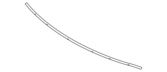 86120-R0000 - Upper Molding - 2022-2024 Kia Carnival | Kia Auto Parts